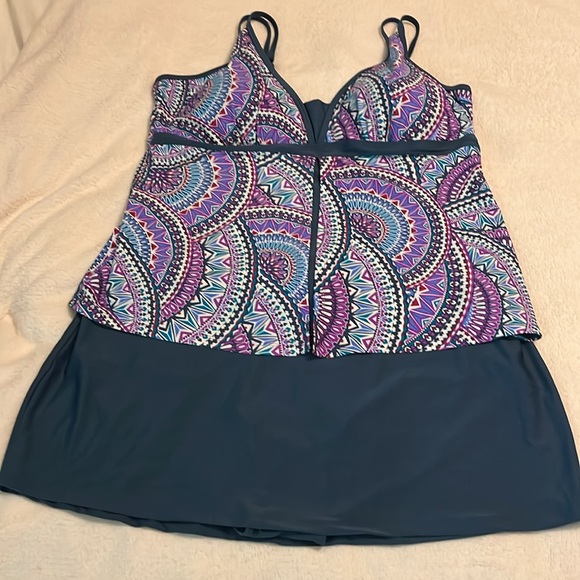 Free Country | Swim | Free Country 2piece Tankini Swimsuit Size 2x ...